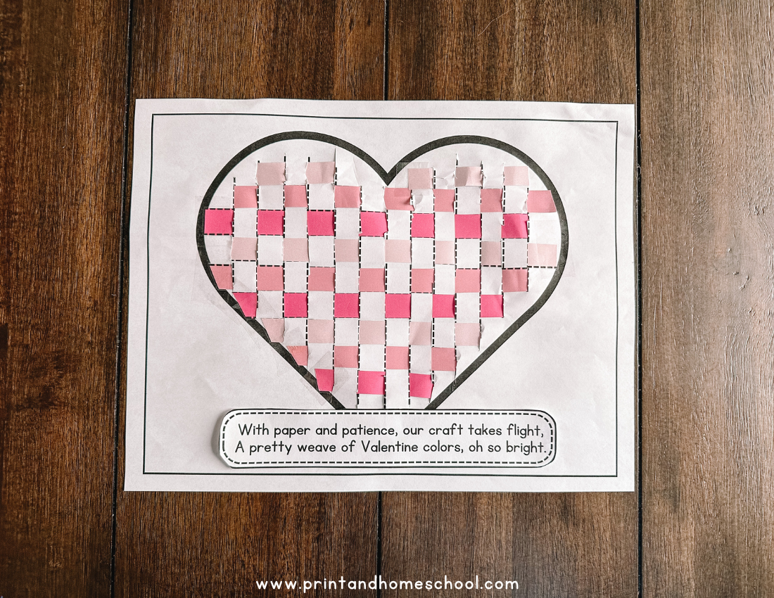 Love is Patient Day (Valentine School Day #1) - The Seasonal Homeschool