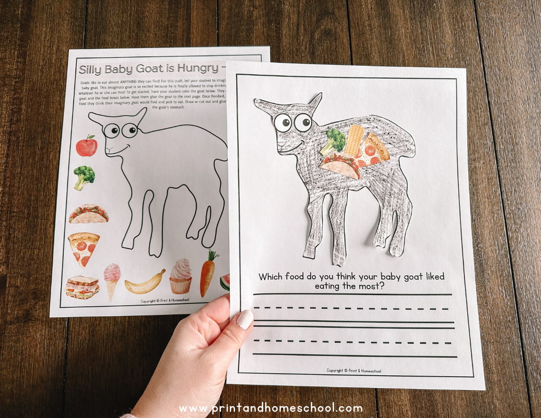 Baby Goat Day (Spring School Day #8) - The Seasonal Homeschool